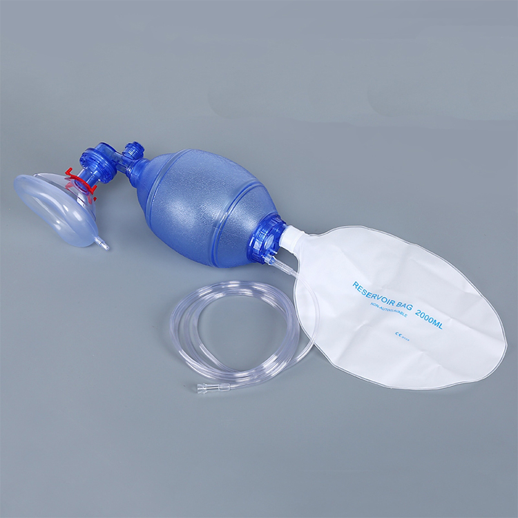 Popular disposable manual resuscitators pvc resuscitator set MSLGAL671