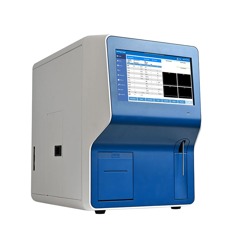 Animal Fully Automatic 5 Part Blood Cell Counter Machine Open System ...