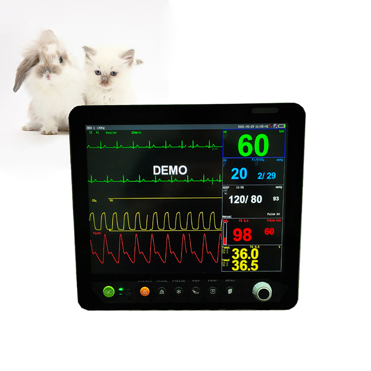 Multifunction Portable pet monitor monitor signos vitales veterinarios ...