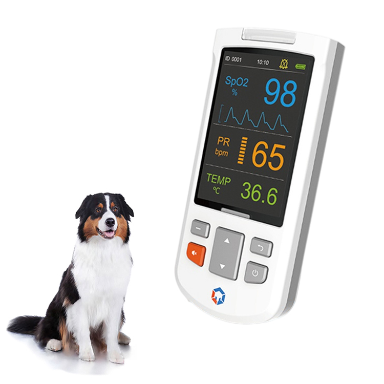 Handheld Multi-Parameter veterinary monitor Animal Surgical co2 O2 ...