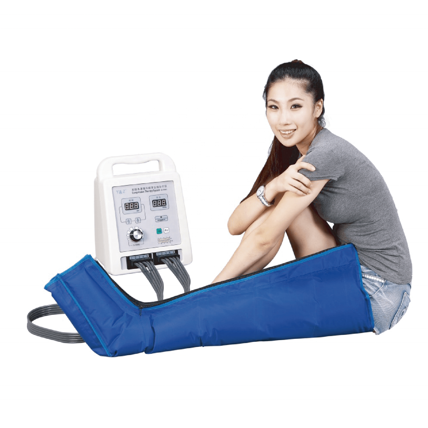 Relax Pneumatic Air Compression / Leg Muscle Compression Therapy ...