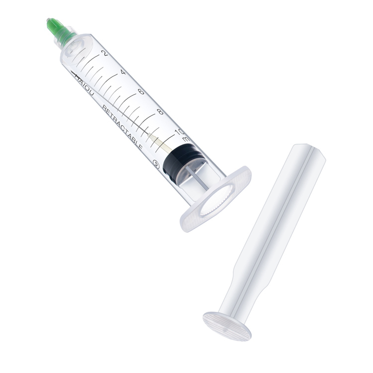 Needle retractable safety syringe with needle MSLNR01