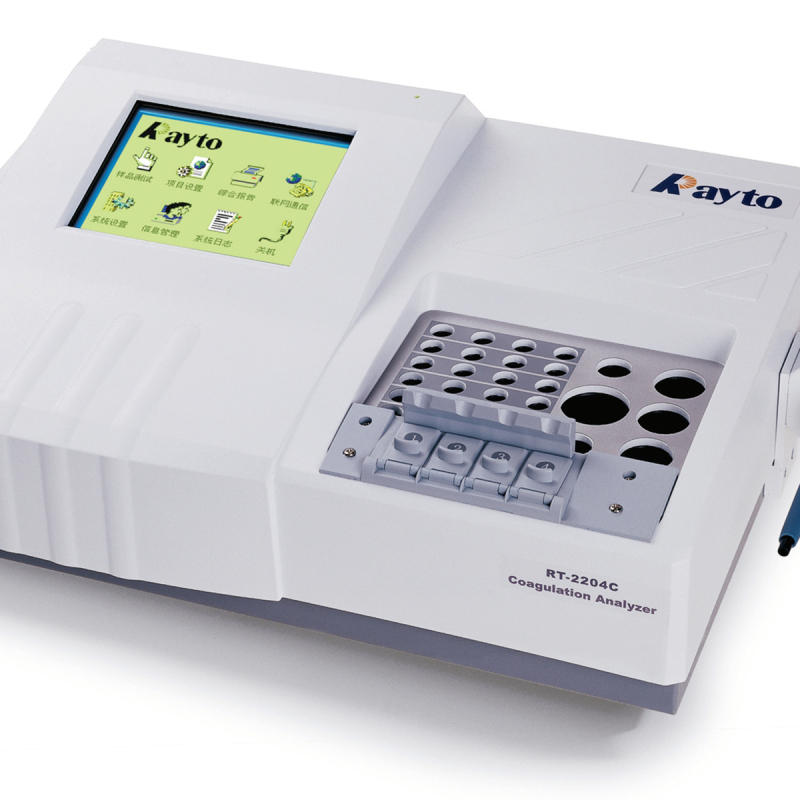 Best selling wireless handheld semi automated coagulation analyzer price RT-2204C